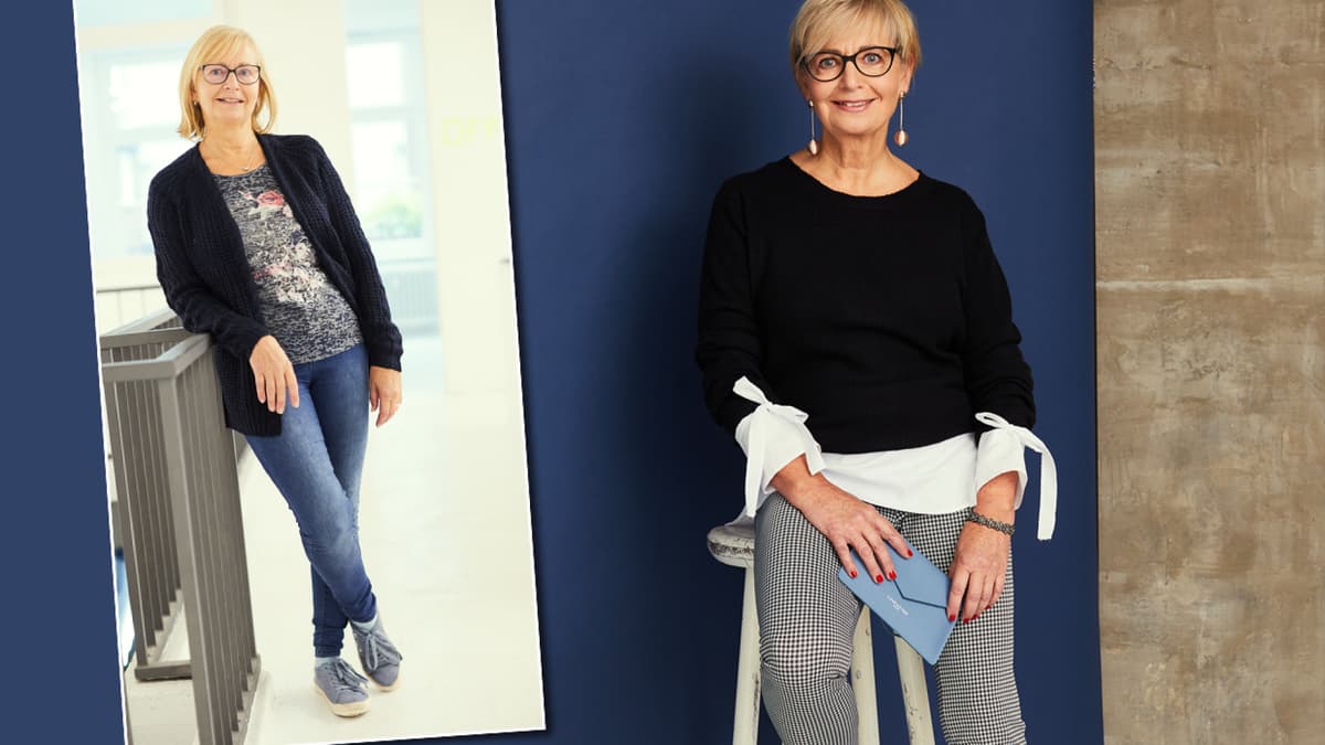 Big makeover: Heidi takes the plunge with a short haircut