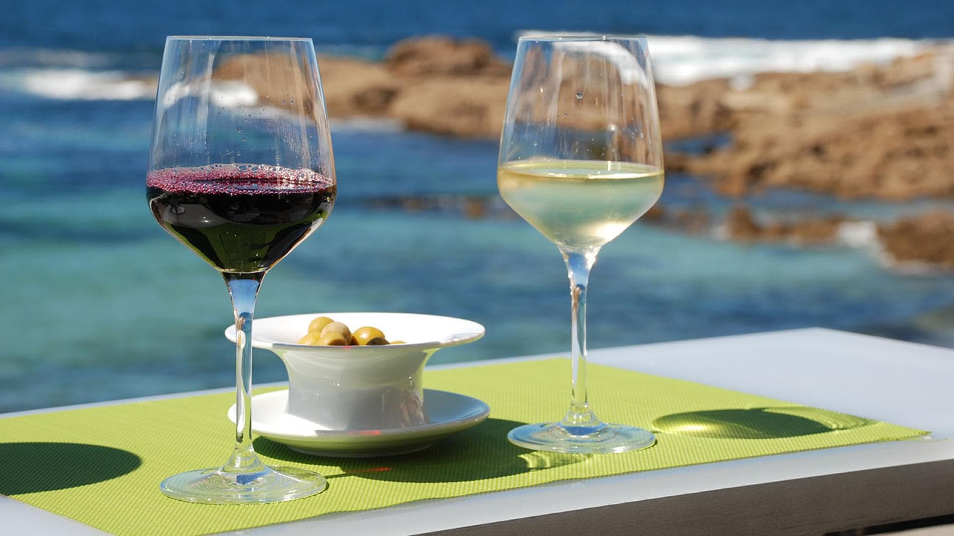 Im Urlaub Wein genießen