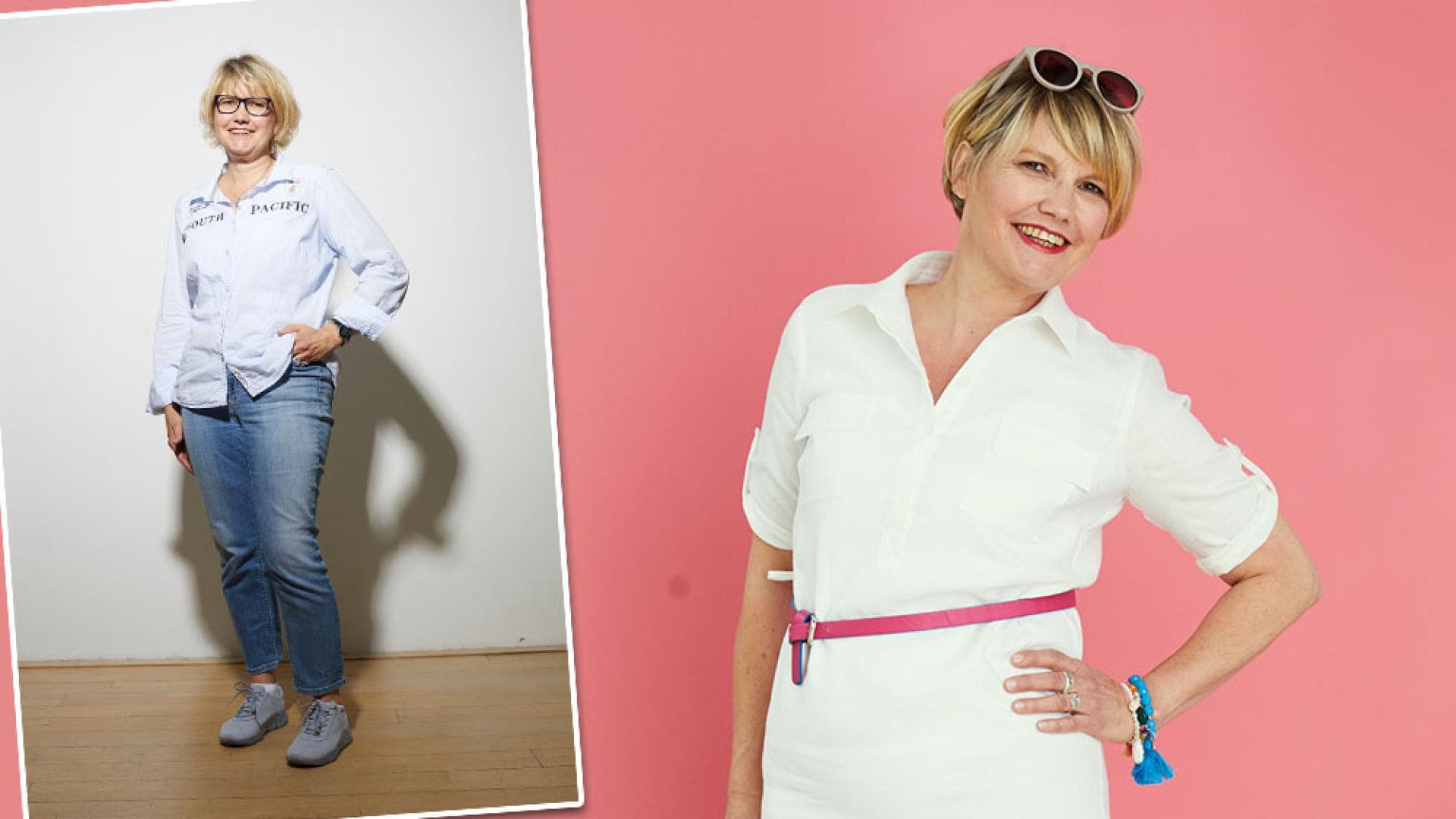 Big makeover: Birgit shines in a whole new summer look