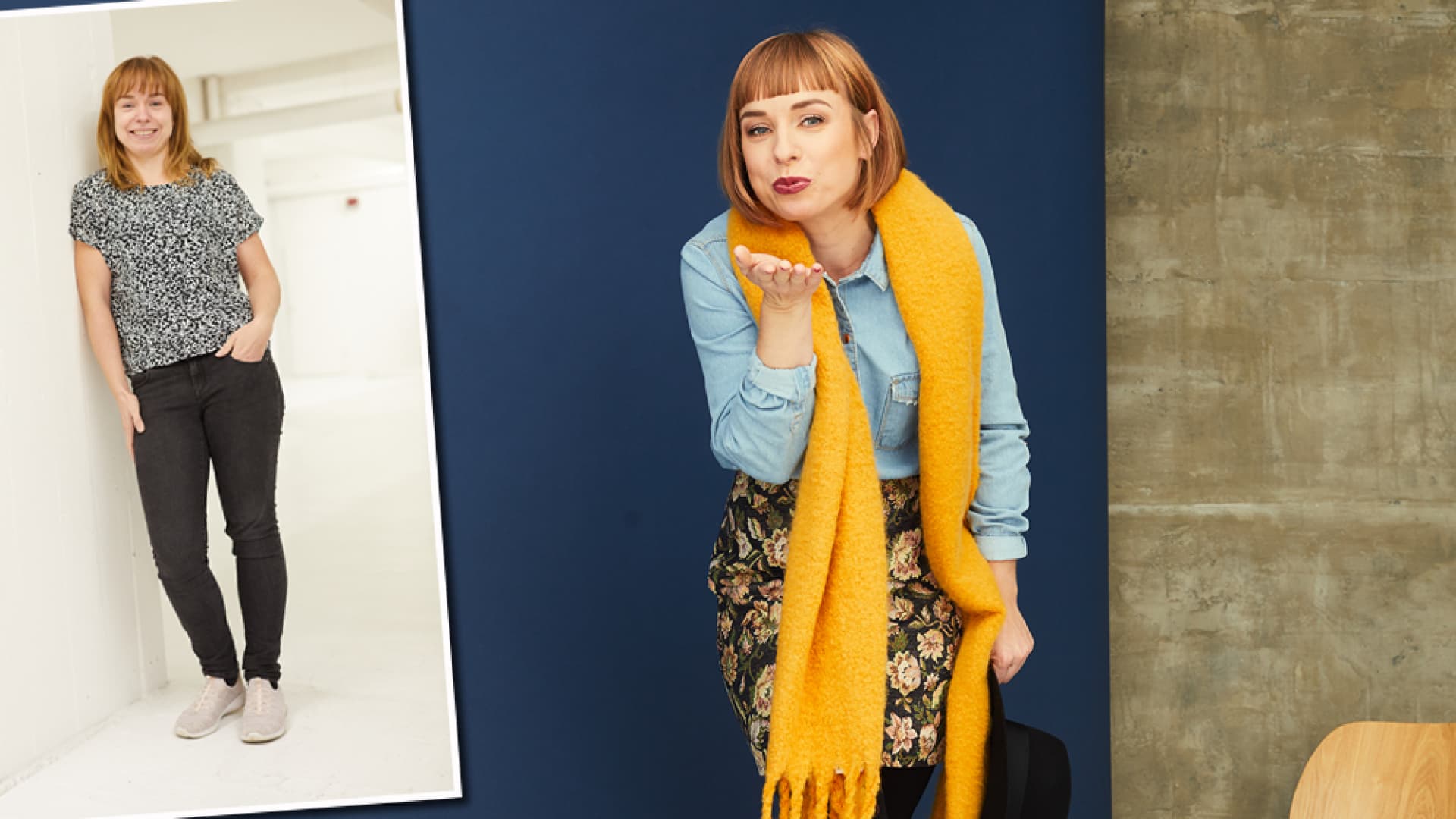 Big makeover: Steffi gets a fashionable freshness kick