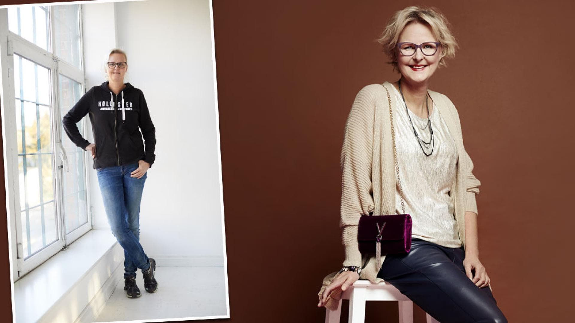 Big makeover: lots of elegance for Katja