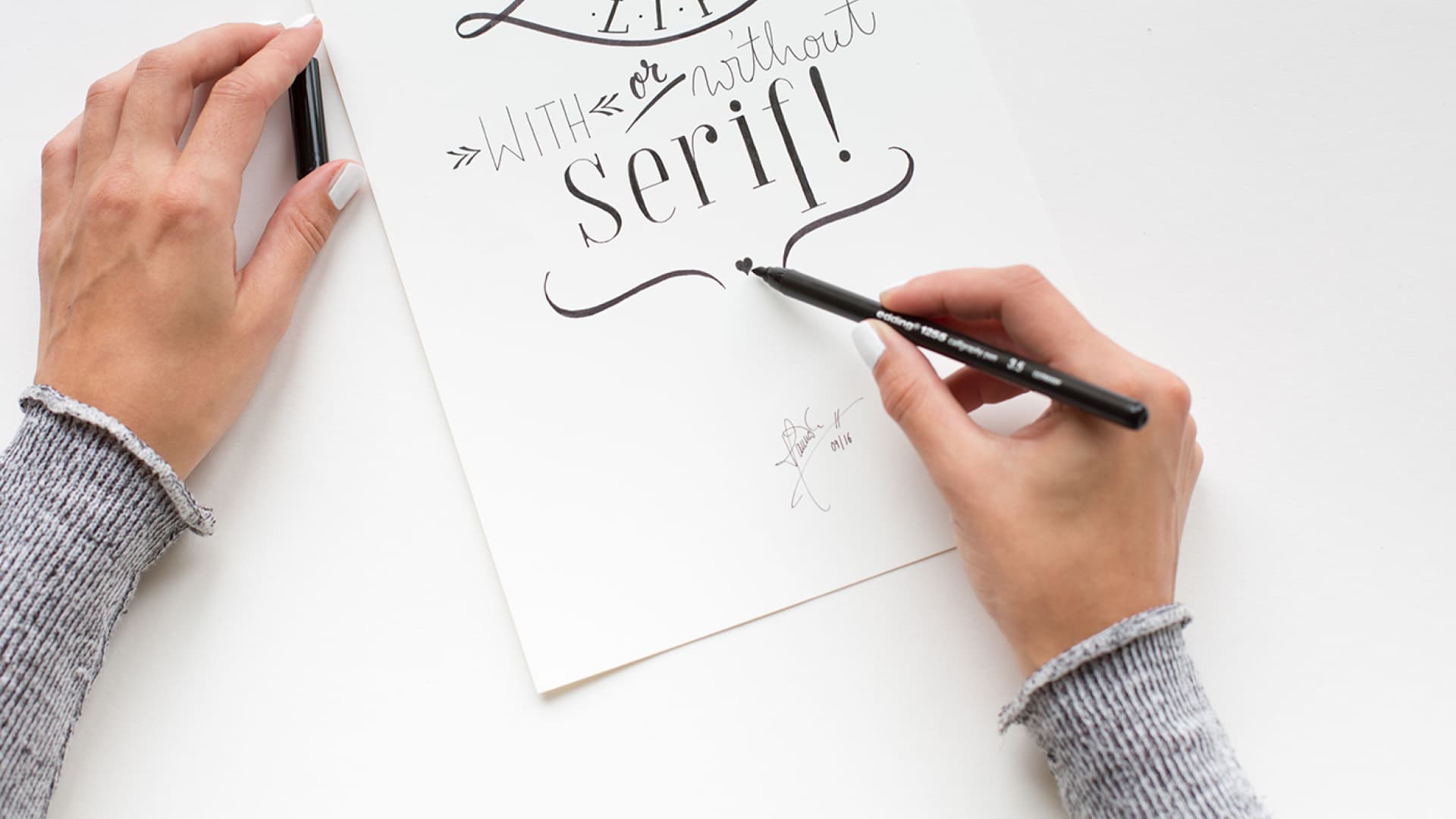 Handlettering: Setzen Sie Ihr eigenes Design um